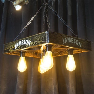 Jameson Personalized Name Hanging Light,bar Lighting,pool Table Light ...