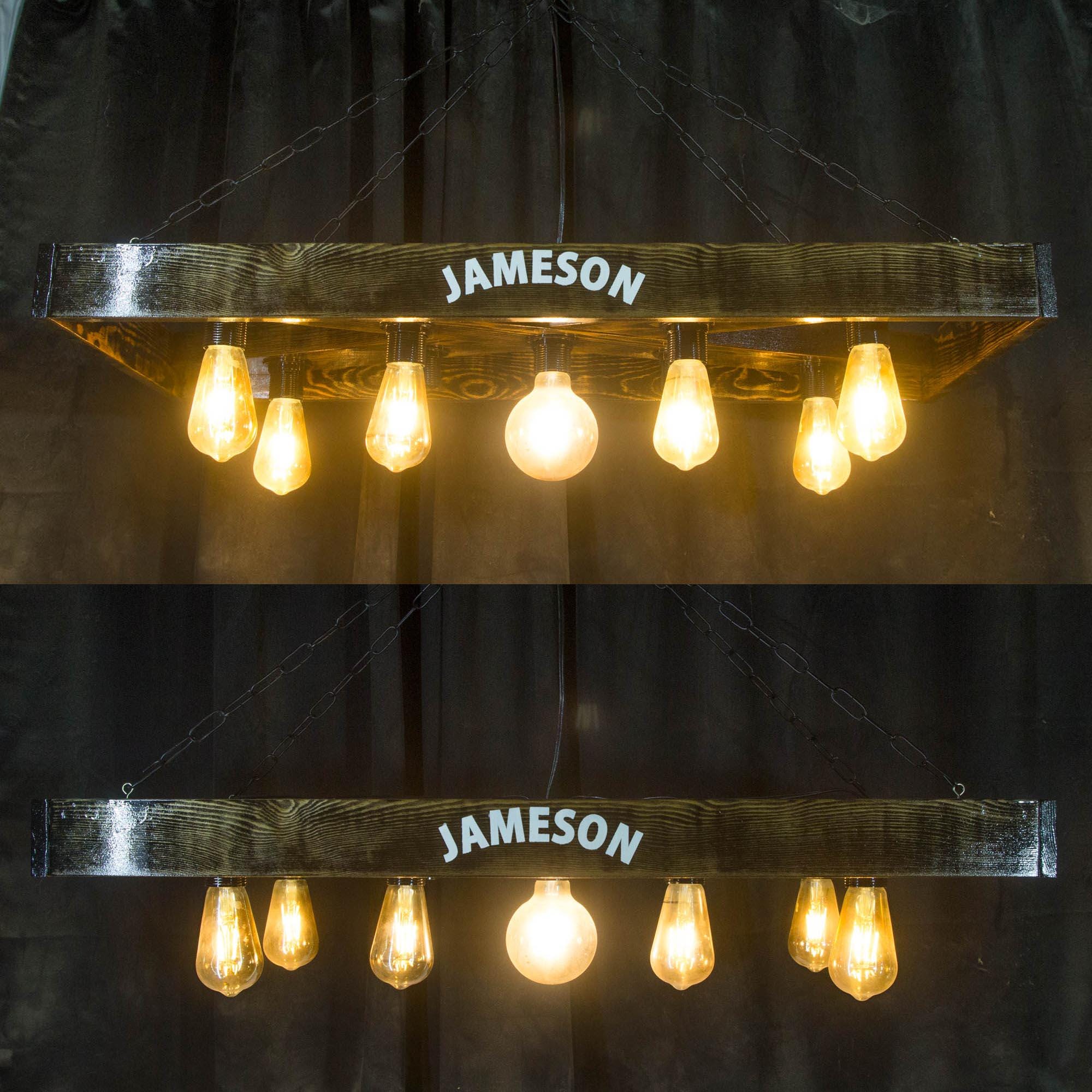 Jameson Personalized Name Hanging Light,pool Table Light,billard Light ...