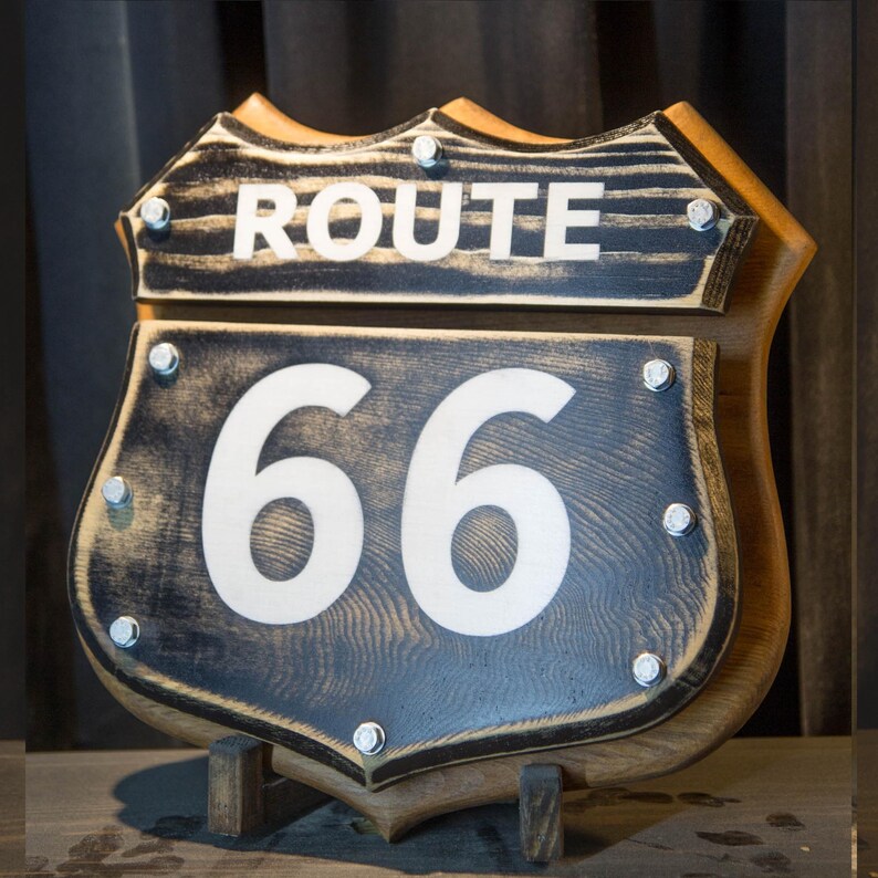 Route 66 Sign,route 66 Decor,route 66 Wall Art,route 66 Wall Decor ...