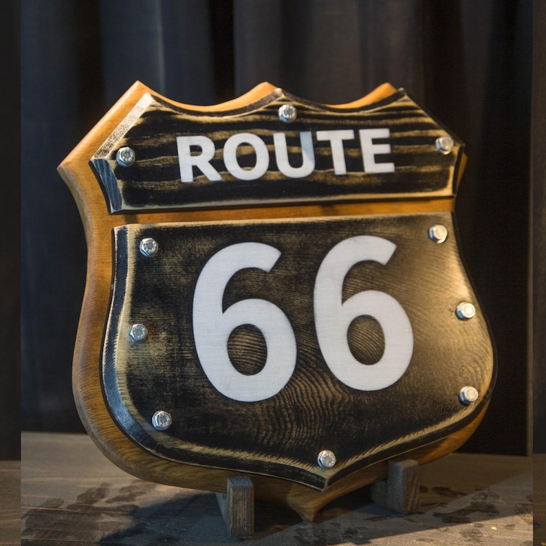 Route 66 Sign,route 66 Decor,route 66 Wall Art,route 66 Wall Decor ...