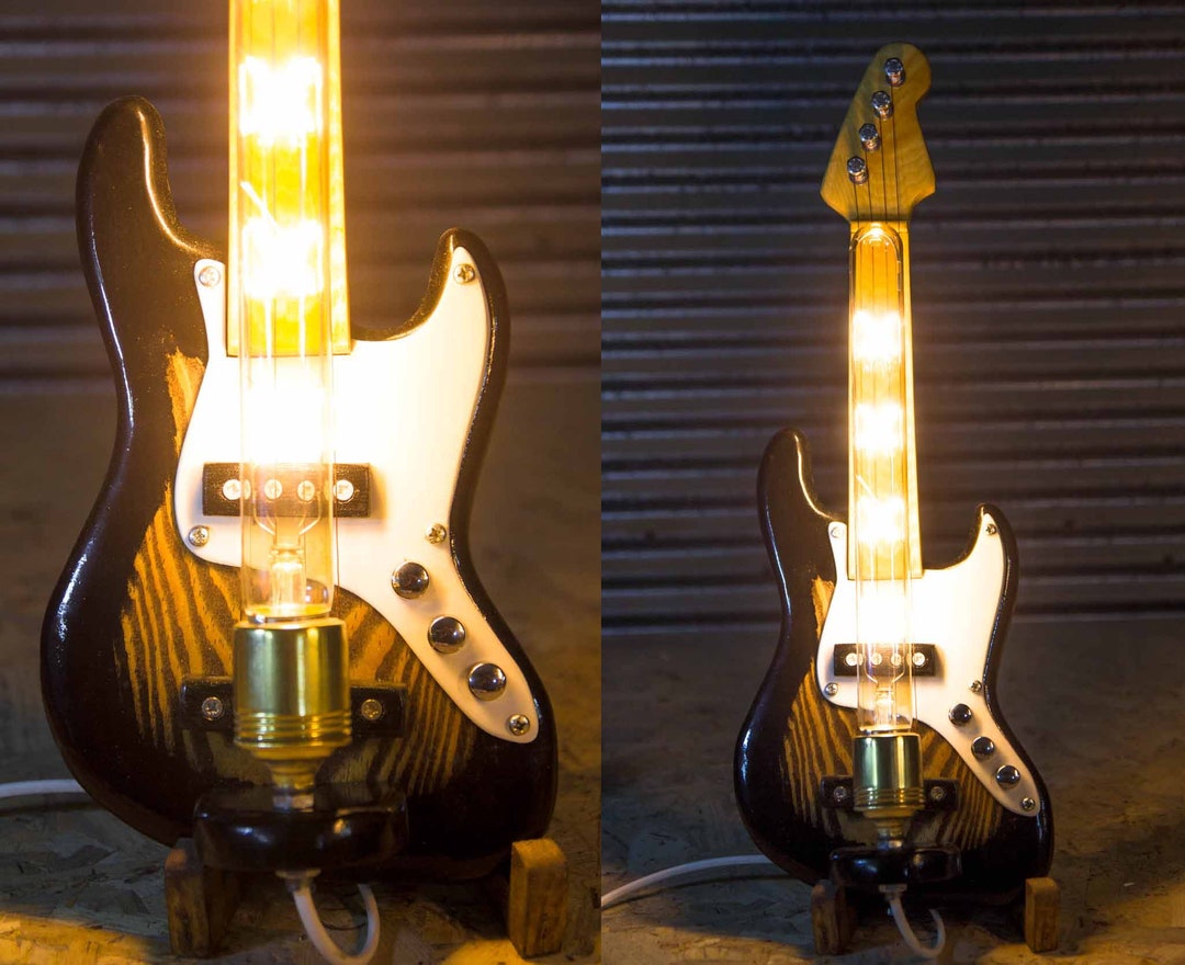Player Jazz Bass Lamp,music Studio Sign,music Room Sign,music Room ...