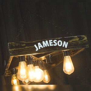 Jameson Personalized Name Hanging Light,pool Table Light,billard Light ...