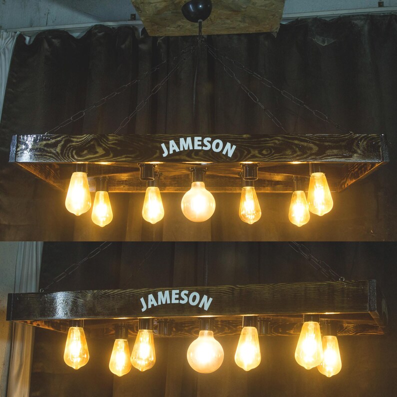 Jameson Personalized Name Hanging Light,pool Table Light,billard Light ...
