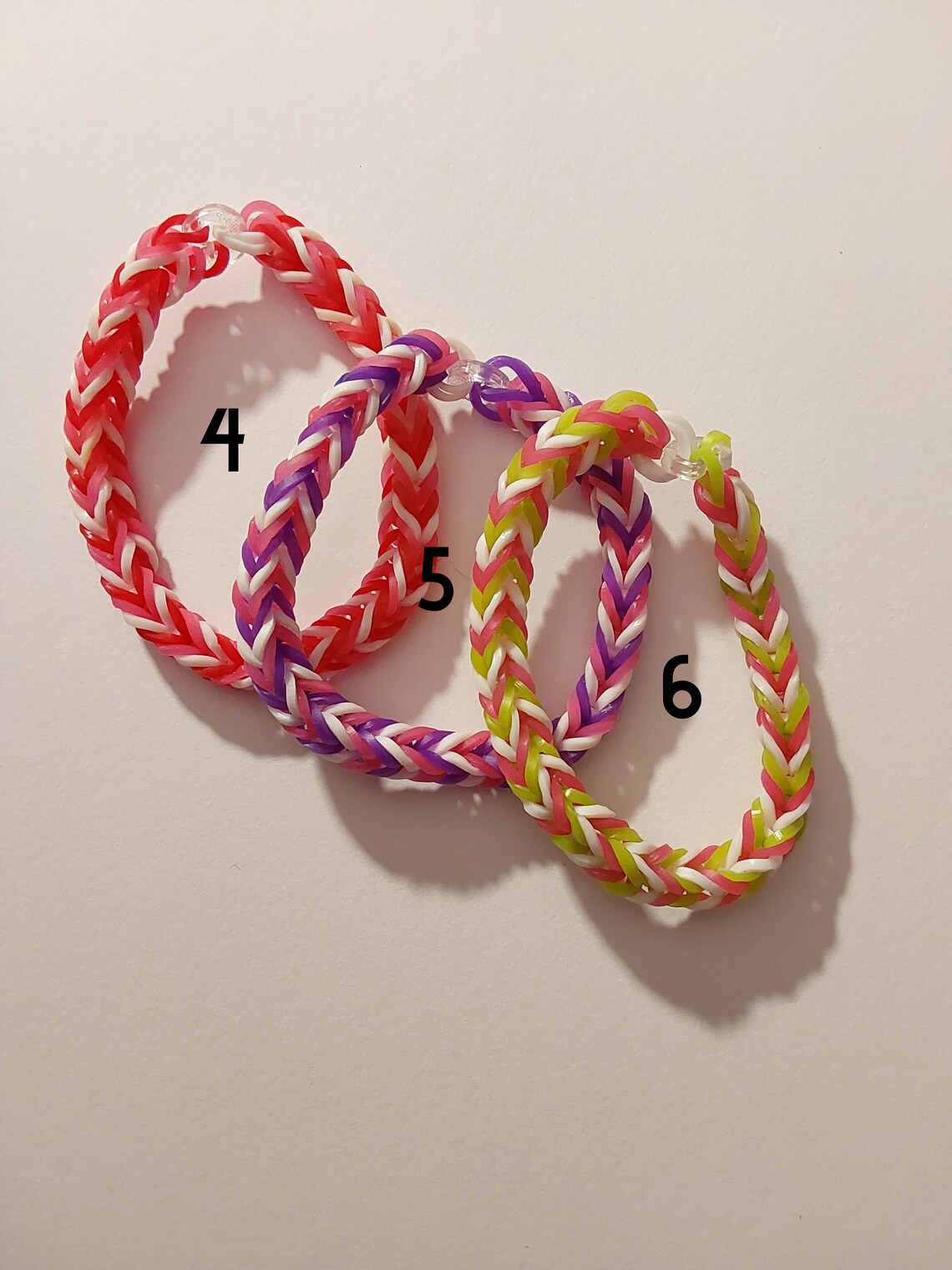 Fishtail Rainbow Loom Bracelets - Etsy