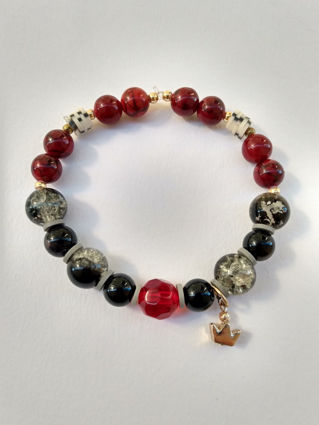 Stolas Crystal Bracelet | Helluva Boss - Etsy