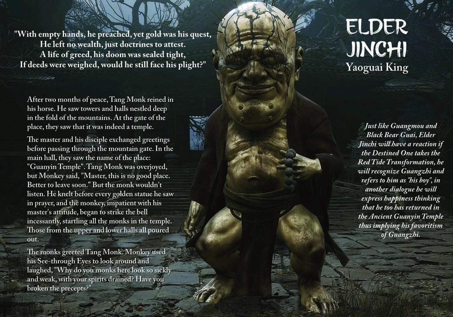 Black Myth: Wukong Character Art Journal (yaoguais, Chiefs, Kings, and ...
