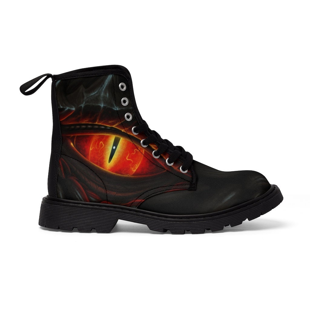 Glowing Red Eye Dragon Boots Black Dragon Glowing Red Eye - Etsy