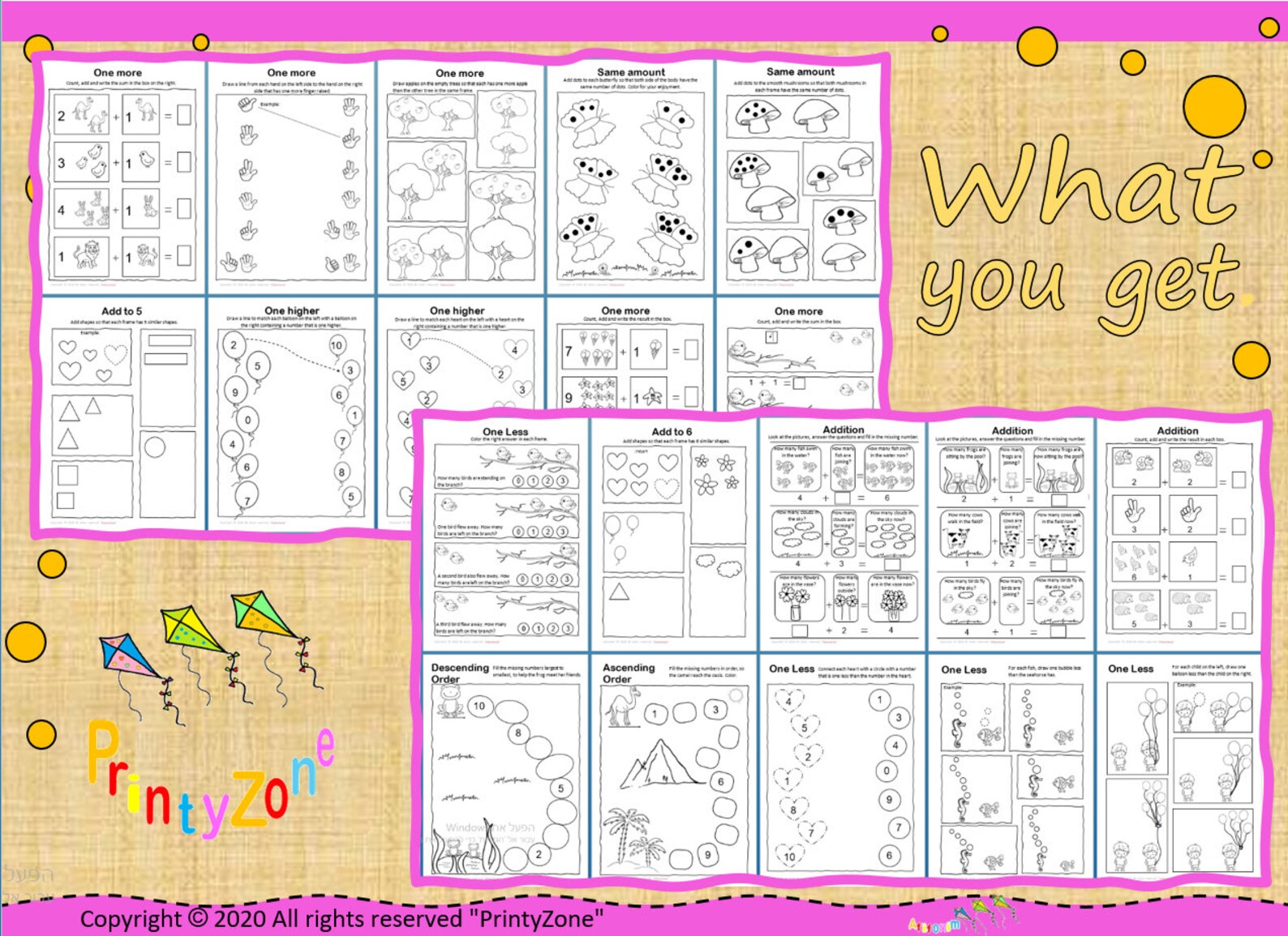 Worksheets Printable, Kindergarten Math Skills, Printable Addition ...
