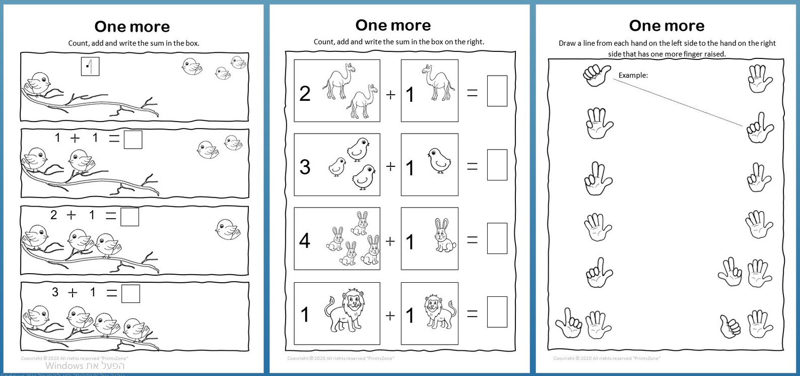 Worksheets Printable, Kindergarten Math Skills, Printable Addition ...
