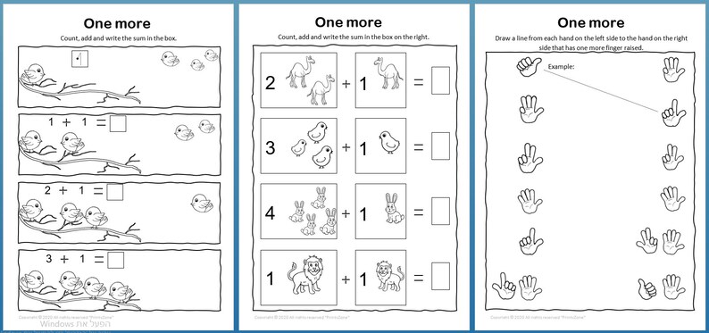 Worksheets Printable, Kindergarten Math Skills, Printable Addition ...