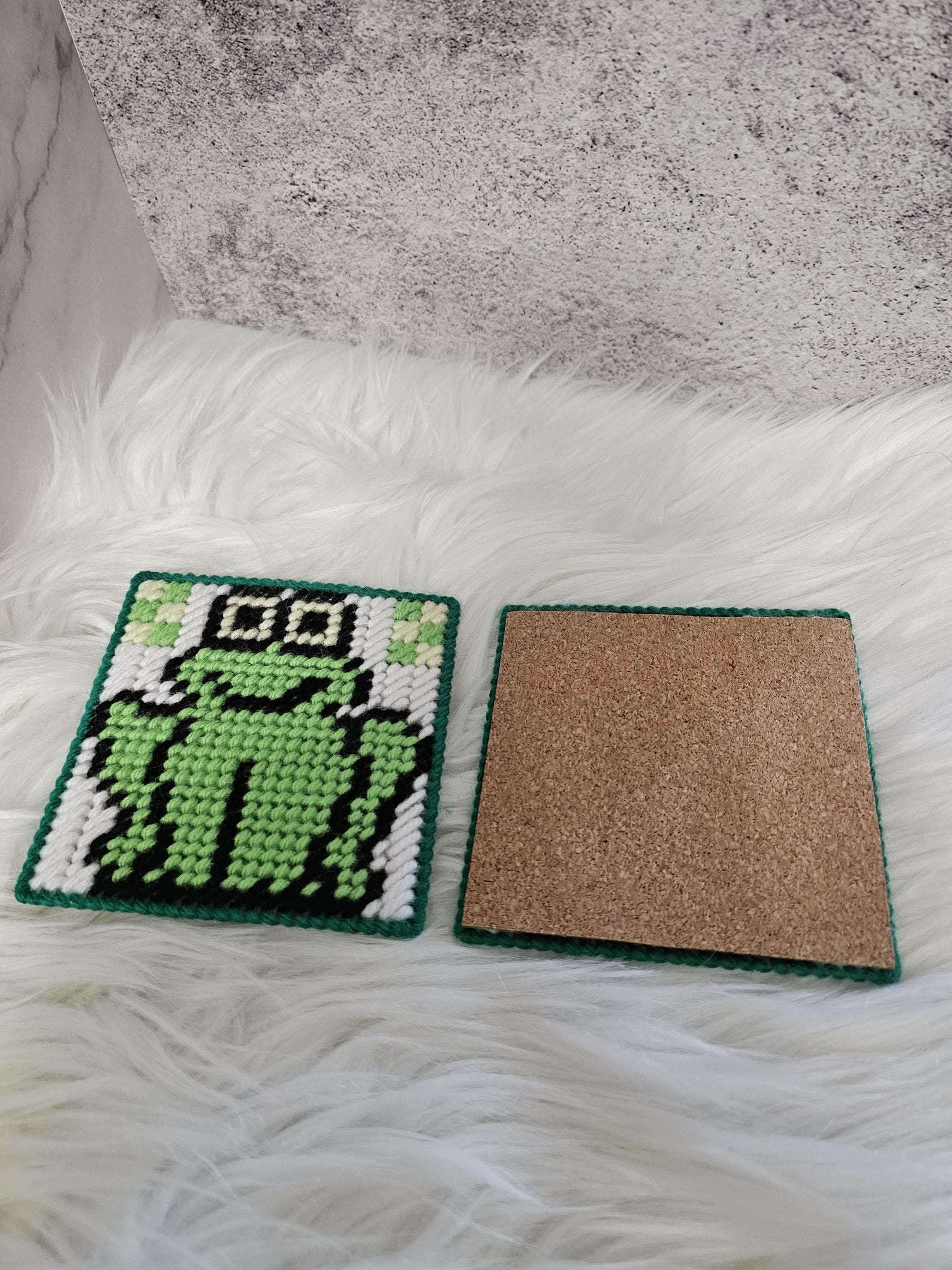 Boutique Style Tissue Box Cover and Drink Coasters - Etsy