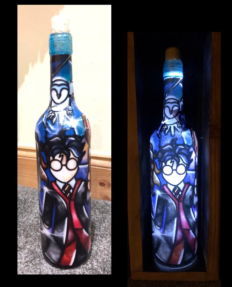Harry Potter Bottled LED Fairy Lights - Decorative Bottled Lights - Etsy