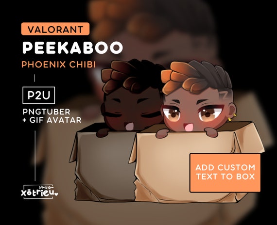 Valorant Phoenix Peekaboo Pngtuber Cute Phoenix Chibi Emote - Etsy UK