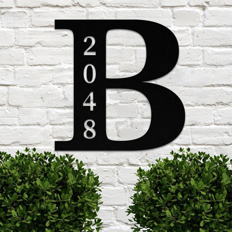 Metal Letter H - Etsy