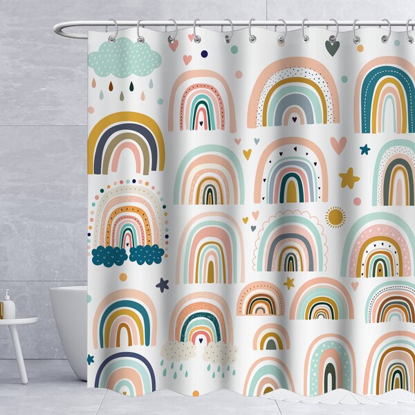 Kids Shower Curtain - Etsy