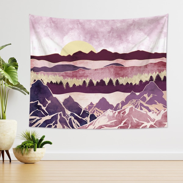 Mountain Tapestry - Etsy