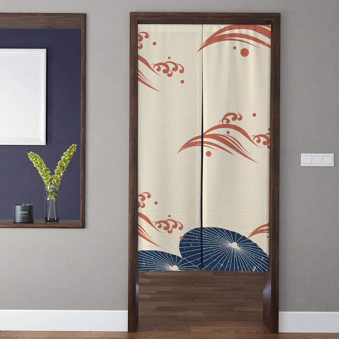 Japanese-style Art Noren Door Curtains, Modern Minimalist Umbrella ...