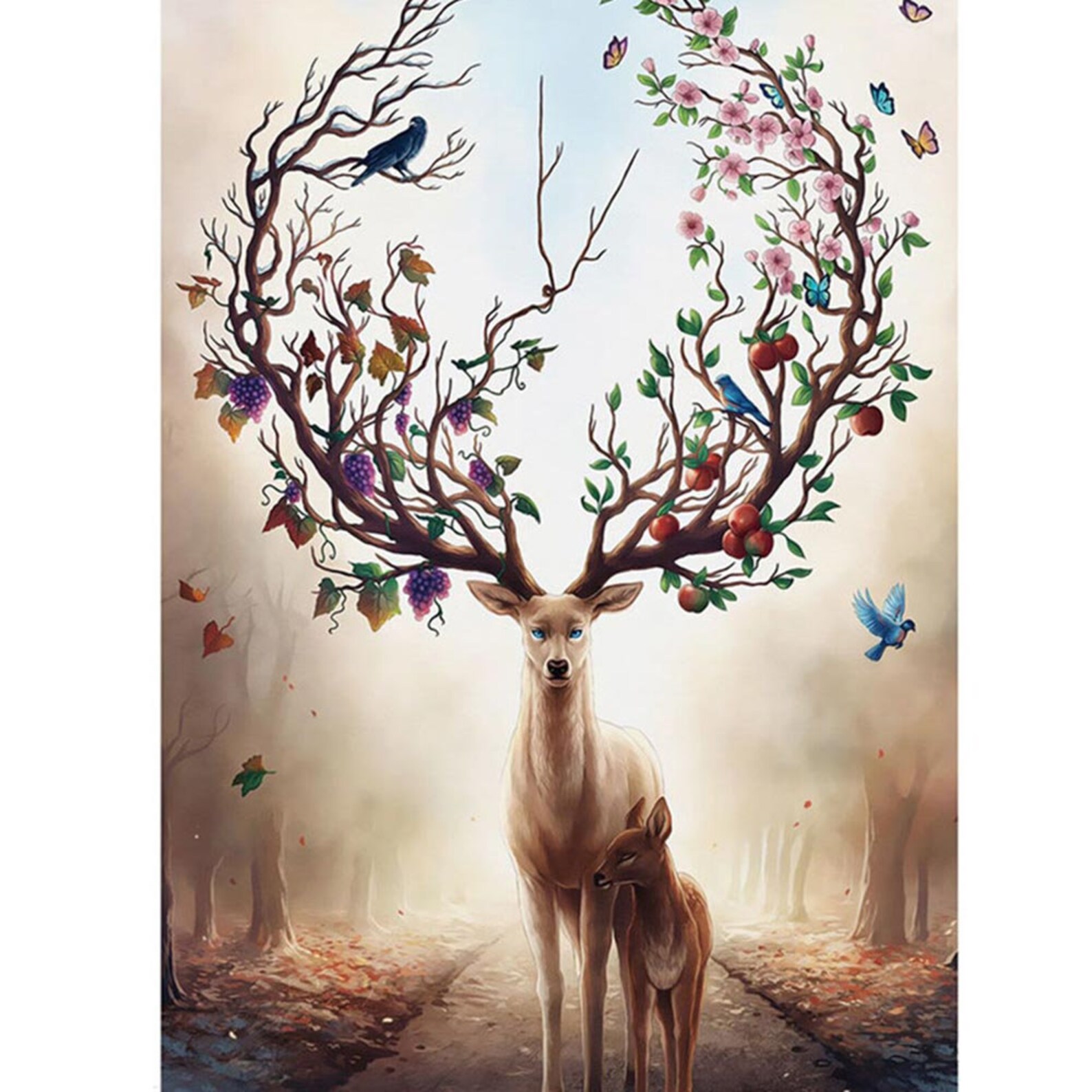 1000 Piece Jigsaw Puzzles-elk-puzzle games for Adults | Etsy