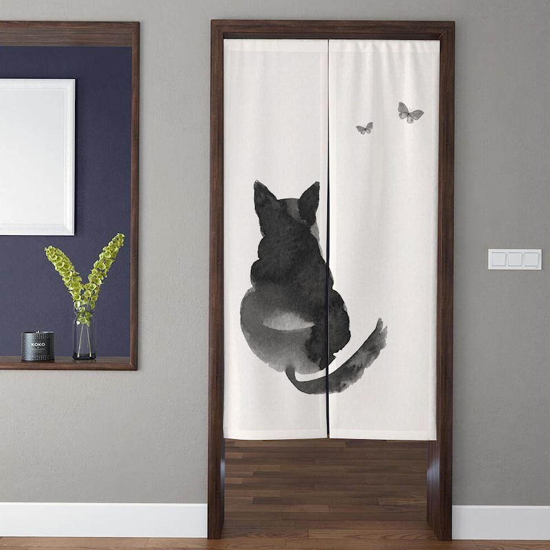 Cat Curtain - Etsy