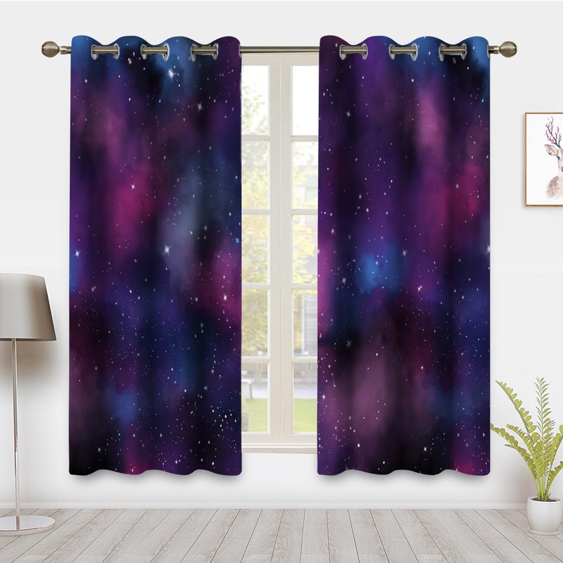 Stars Curtains - Etsy