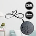 Custom Infinity Symbol Love Metal Sign With Heart and Personalized ...