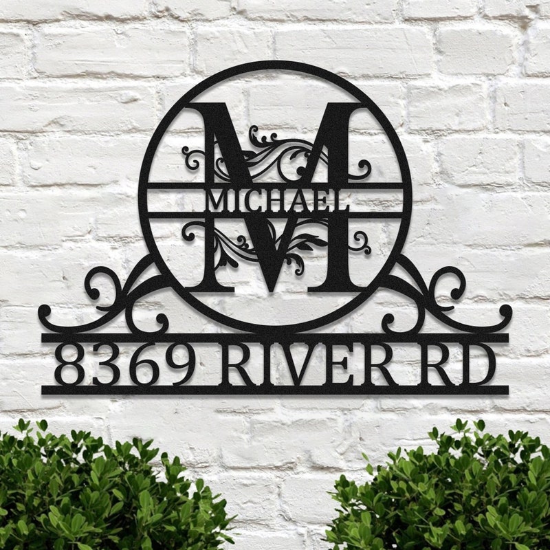 Outdoor House Sign - Etsy