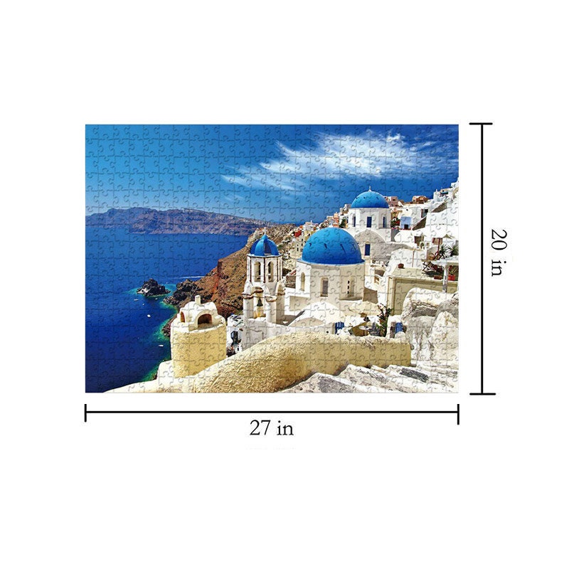 1000 Piece Jigsaw Puzzles-street View in the Rain-puzzle Games | Etsy