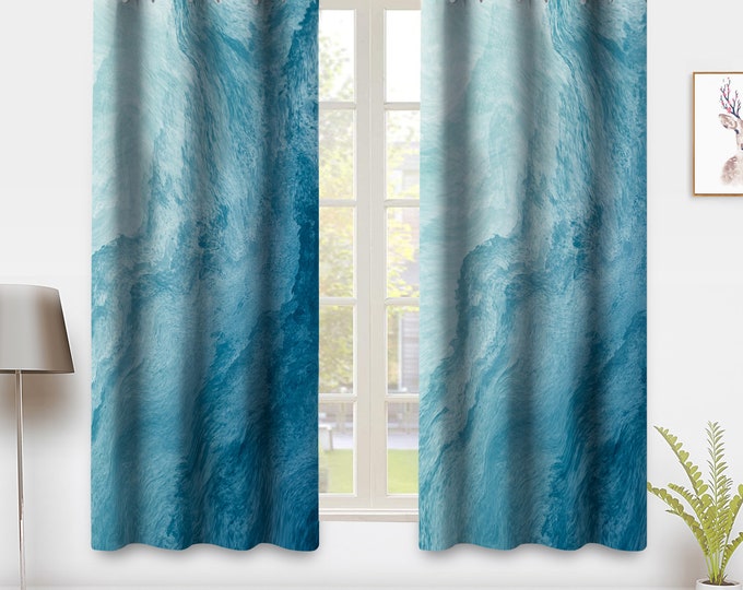 The Starry Night Window Curtain Vincent Van Gogh Starry Night - Etsy