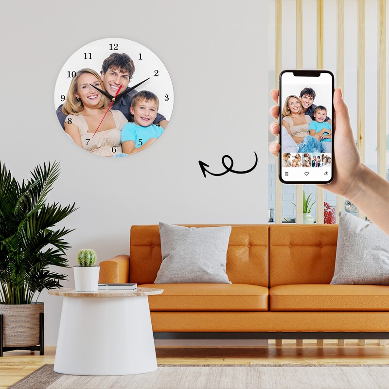 Acrylic Clock - Etsy