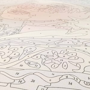 Custom Paint by Numbers Kit / Personalised Paint by Numbers ...