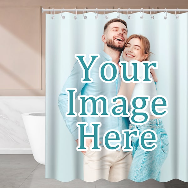 Custom Shower Curtain - Etsy