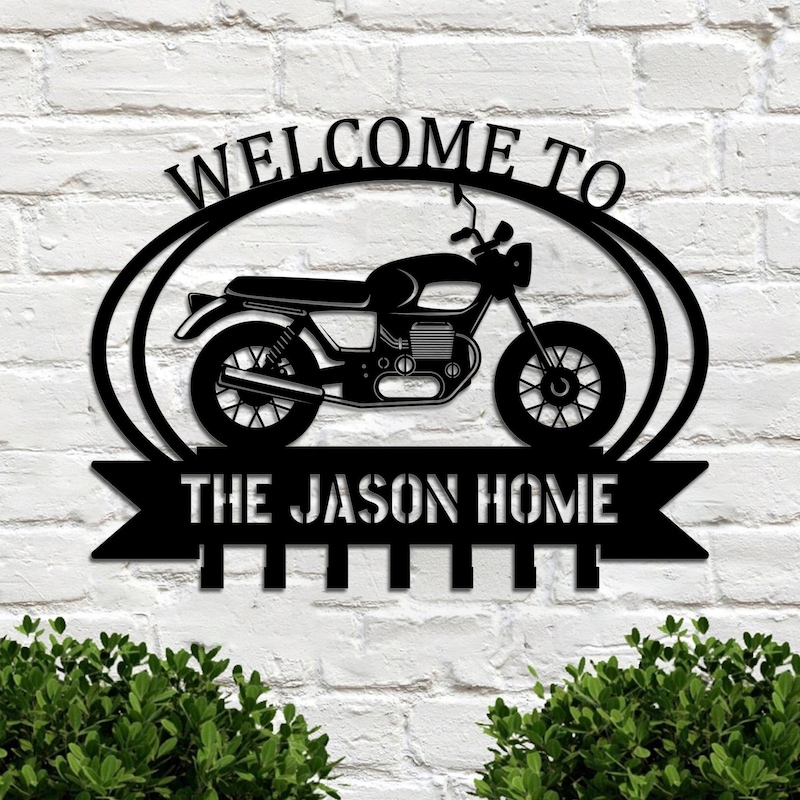 Harley Welcome Sign - Etsy