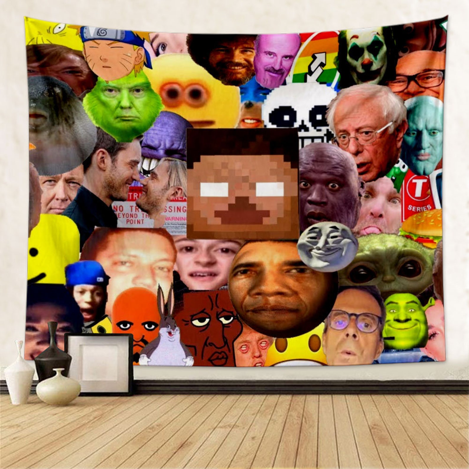 I Saw That Tapestry Funny Jesus God Tapestry Meme Tapestry Jesus Christ ...