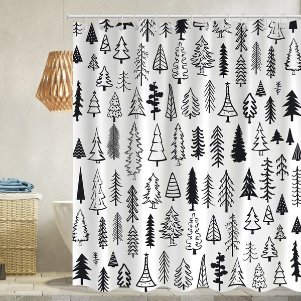 Tree Shower Curtain - Etsy