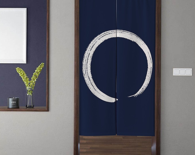 Japanese-style Art Noren Door Curtains, Modern Minimalist Food Pattern ...