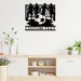 Personalized Football Field Metal Sign, Custom Name Soccer Metal Wall ...