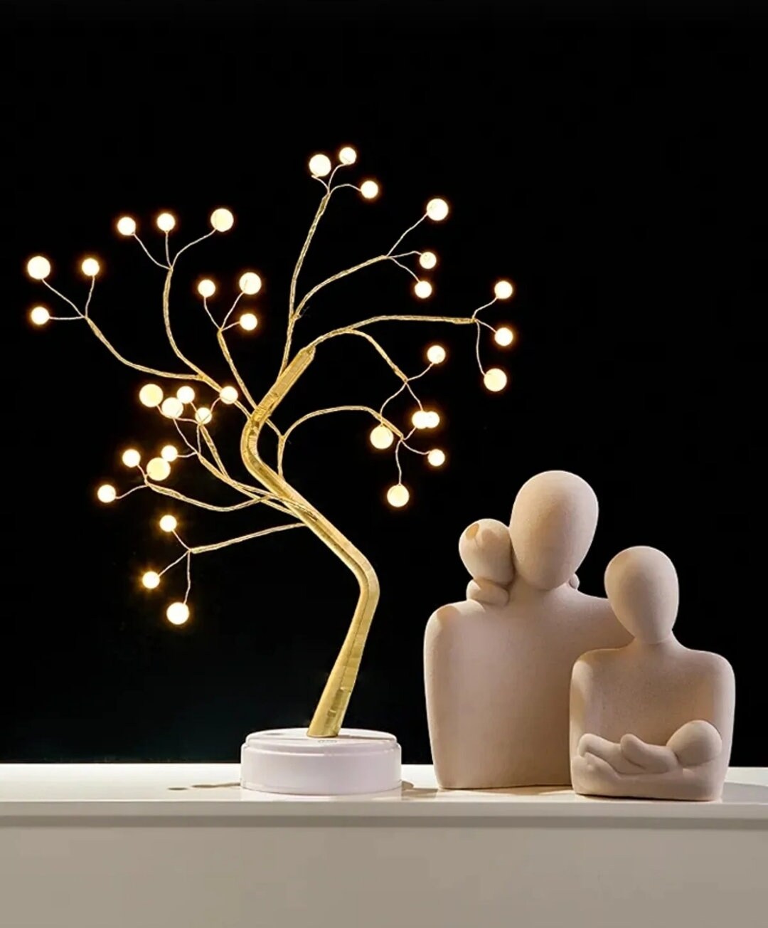 Handcrafted Decorative Family With Child and Baby Object Figurine ...