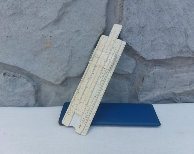 Vintage Slide Rule Reiss, Engineering Logarithmic Old, Mini Reiss Slide ...