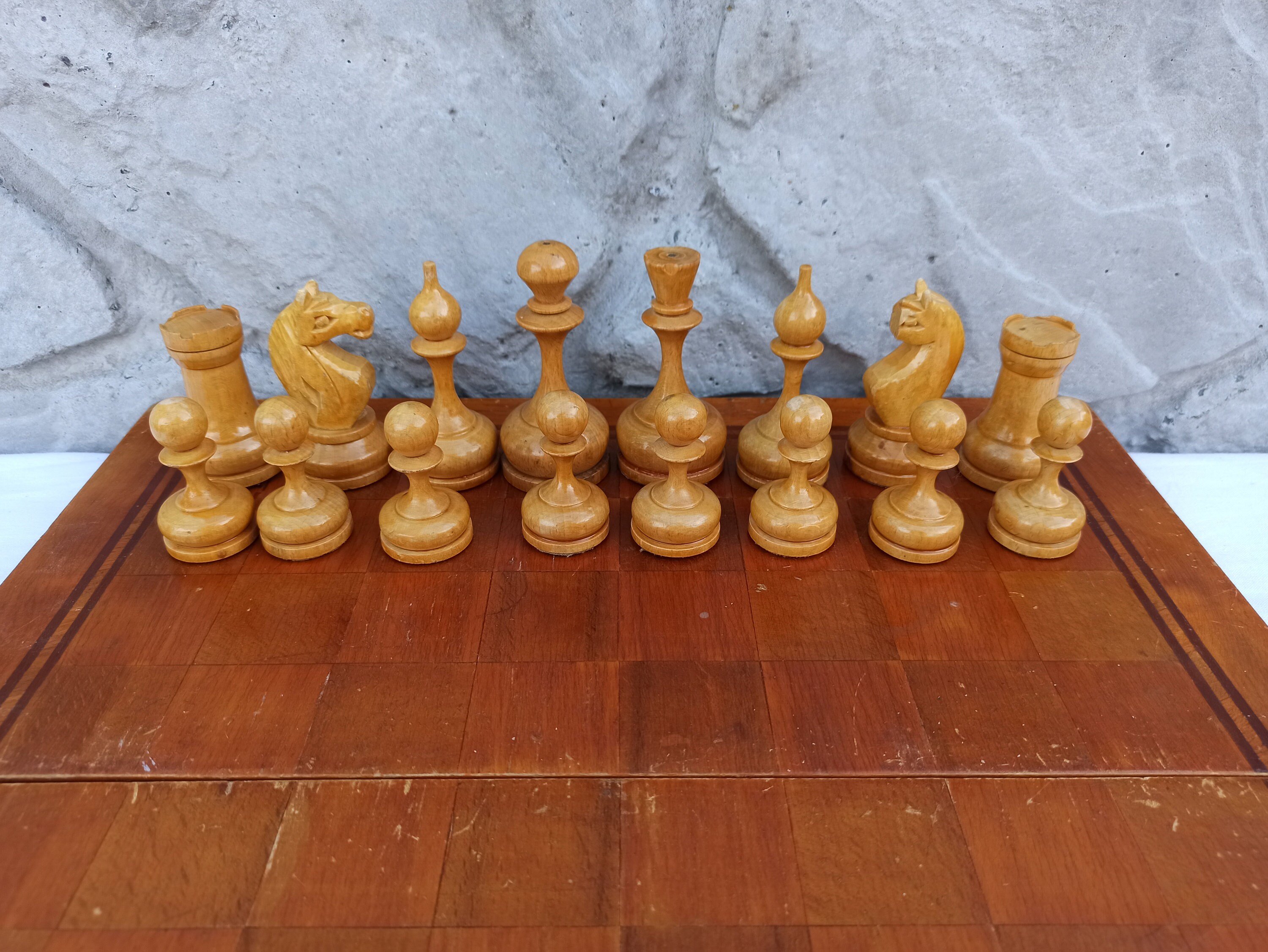 Large Chess Set Tournament Chess Set Ukraine Vintage - Etsy