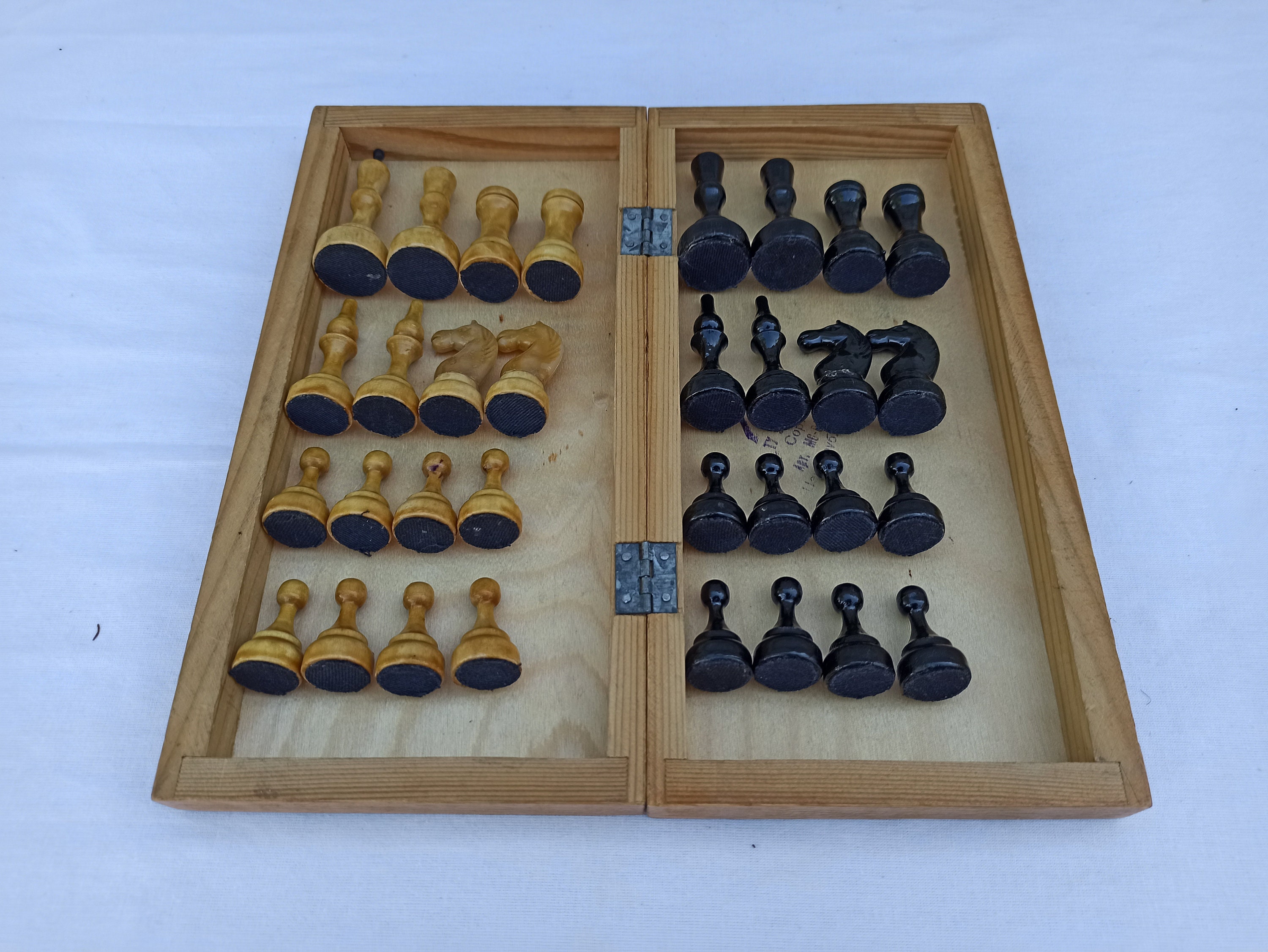Wood Vintage Chess Set, Old Chess Sets, Vintage Game Ukraine Chess - Etsy