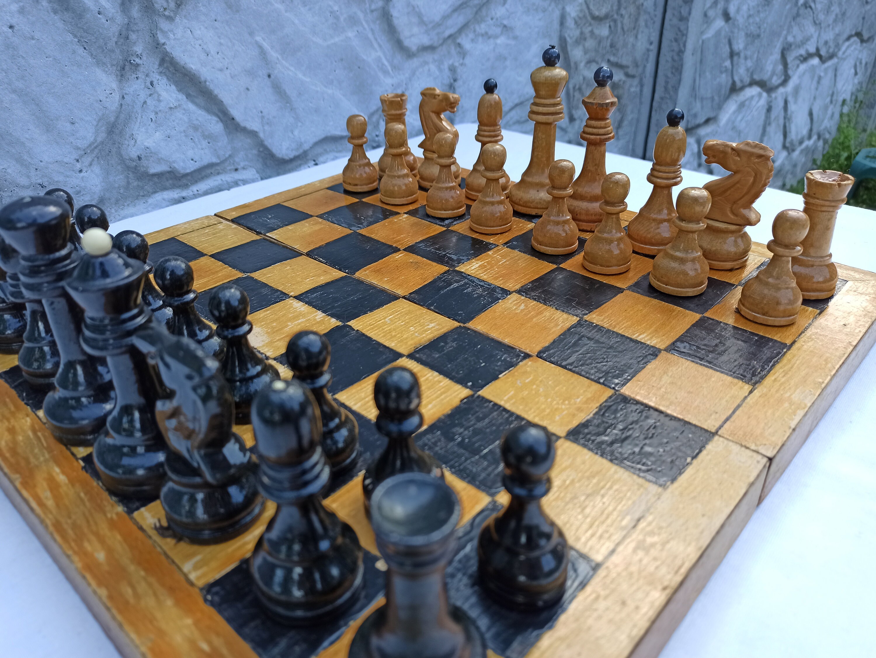 Large Chess Set Grandmaster Tournament Chess Sets Big Wood - Etsy