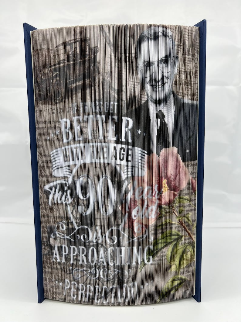 CUSTOM Fore-edge Photo Strip Book Fold Pattern for Your Personalized ...