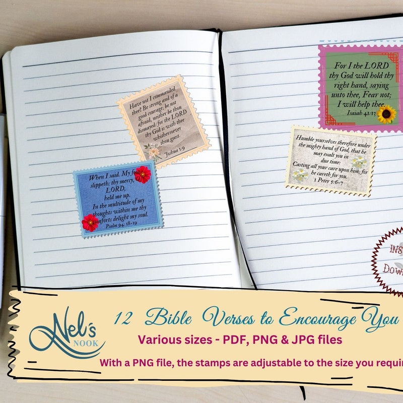 Scripture Stamps - Etsy