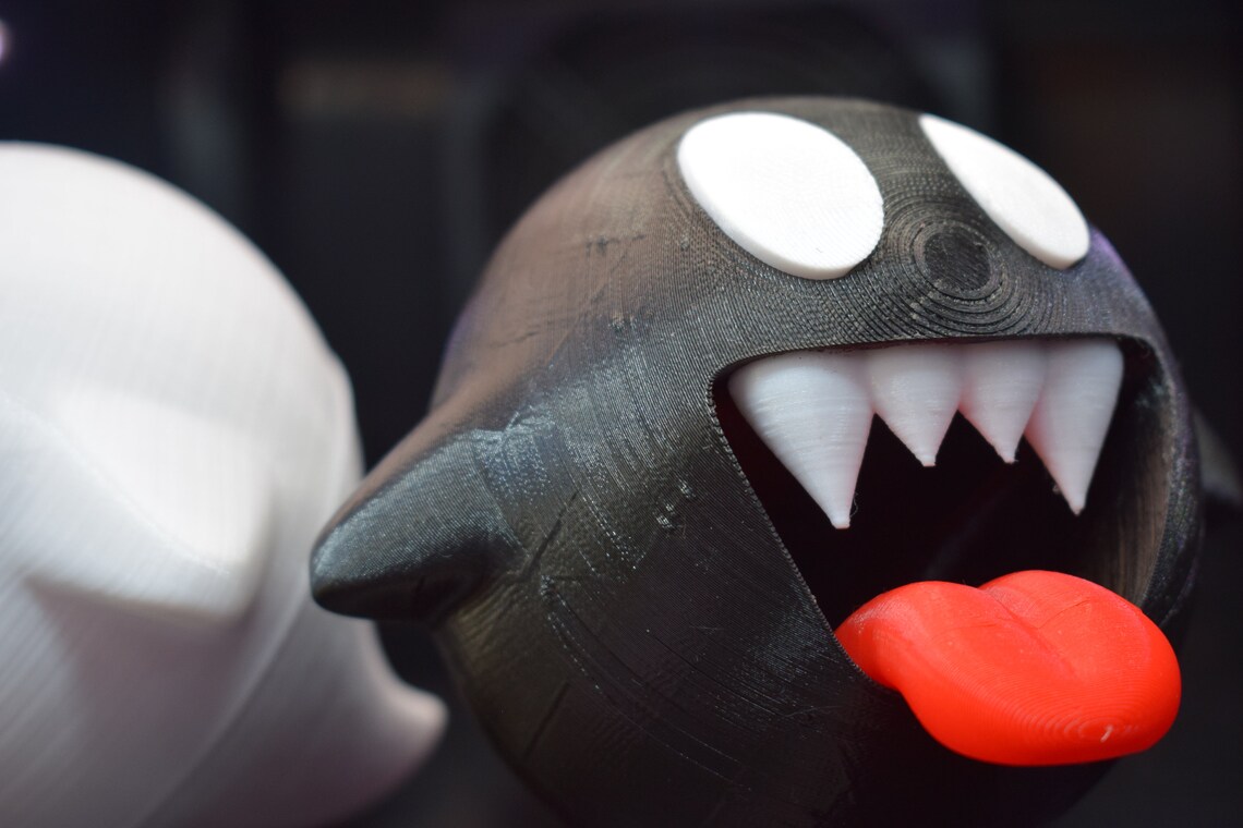 3D Printed Bomb Boo From Mario's World | Etsy