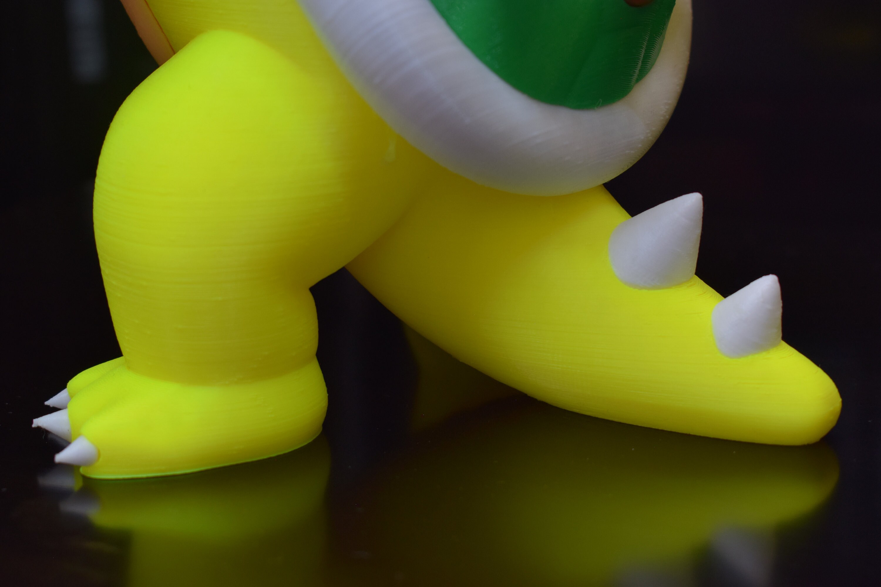 3D Printed Bowser From Mario's World | Etsy