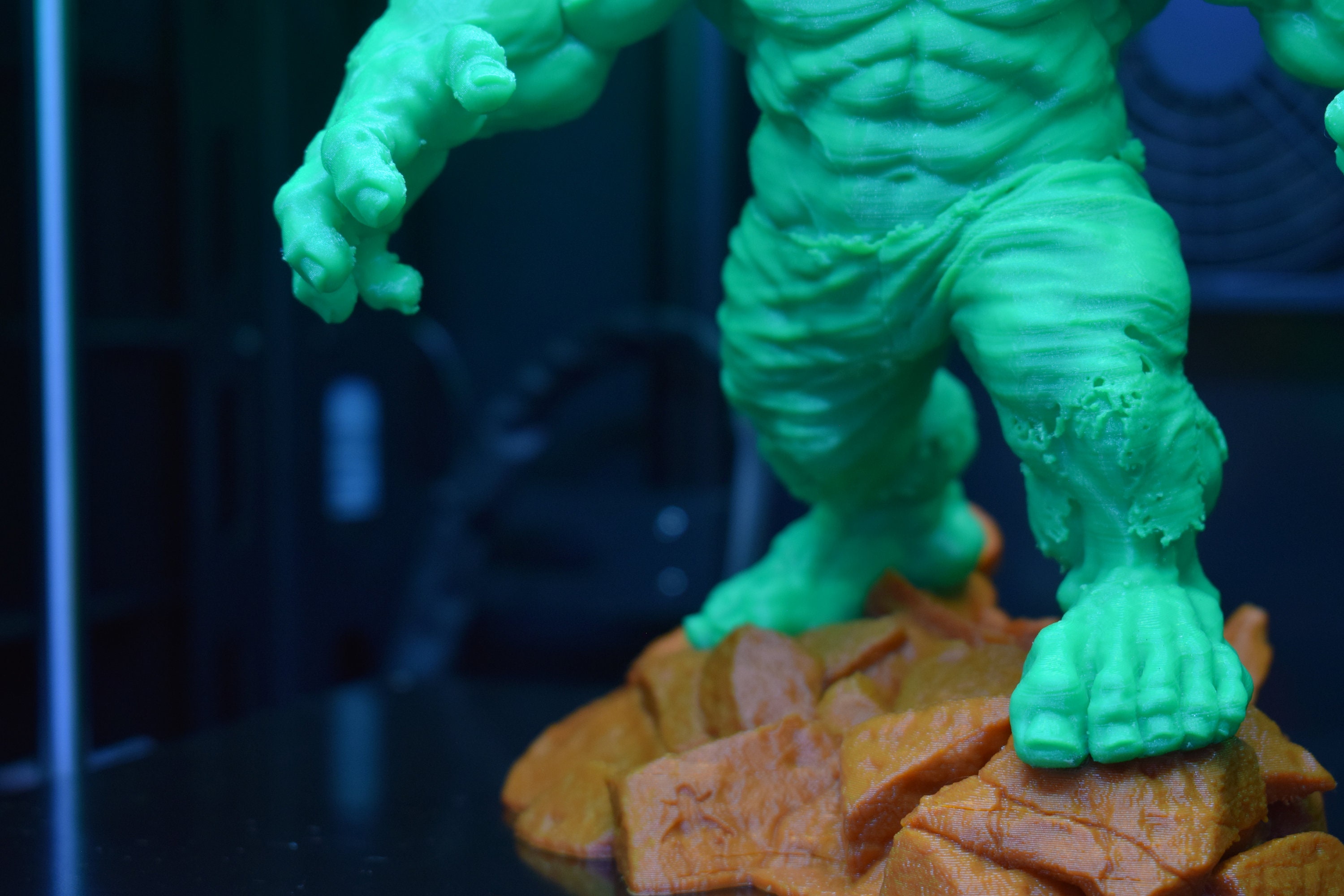 3D Printed Incredible Hulk | Etsy