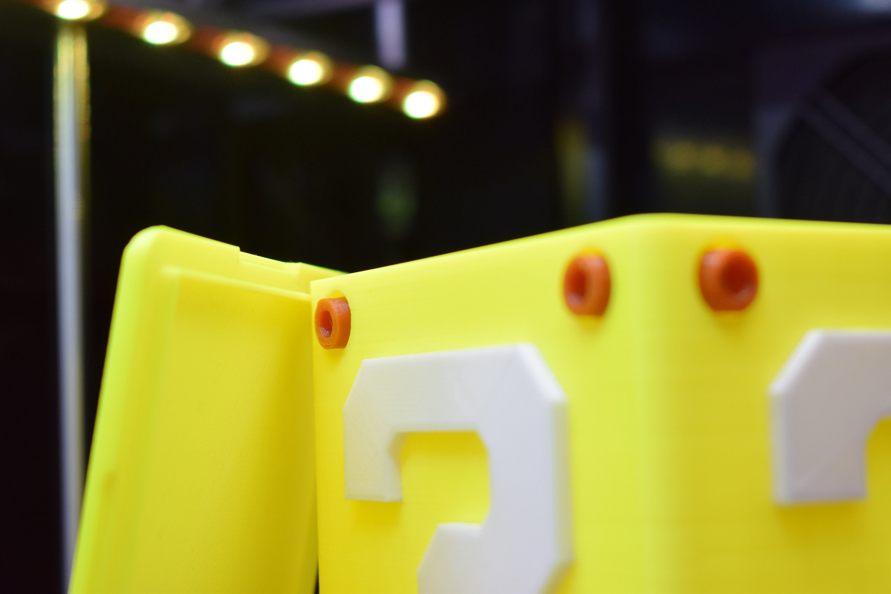 3D Printed Mario Question Box - Etsy