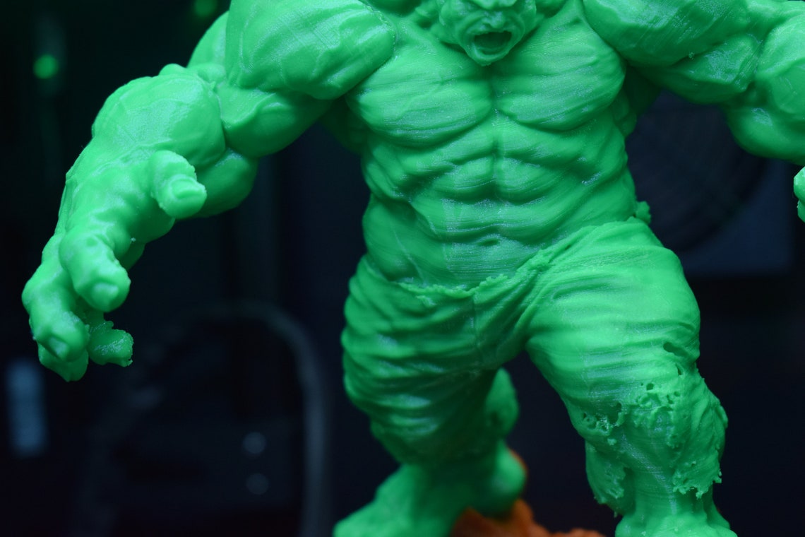 3D Printed Incredible Hulk | Etsy