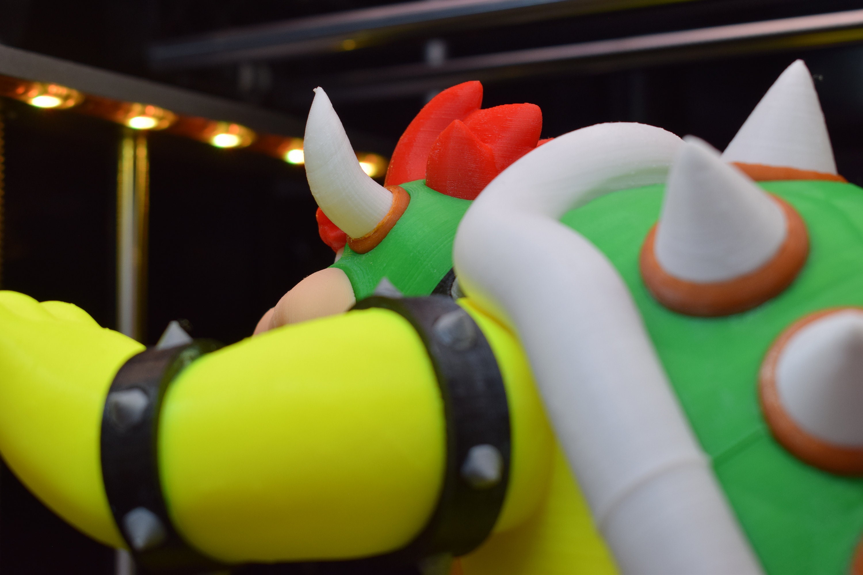 3D Printed Bowser From Mario's World | Etsy