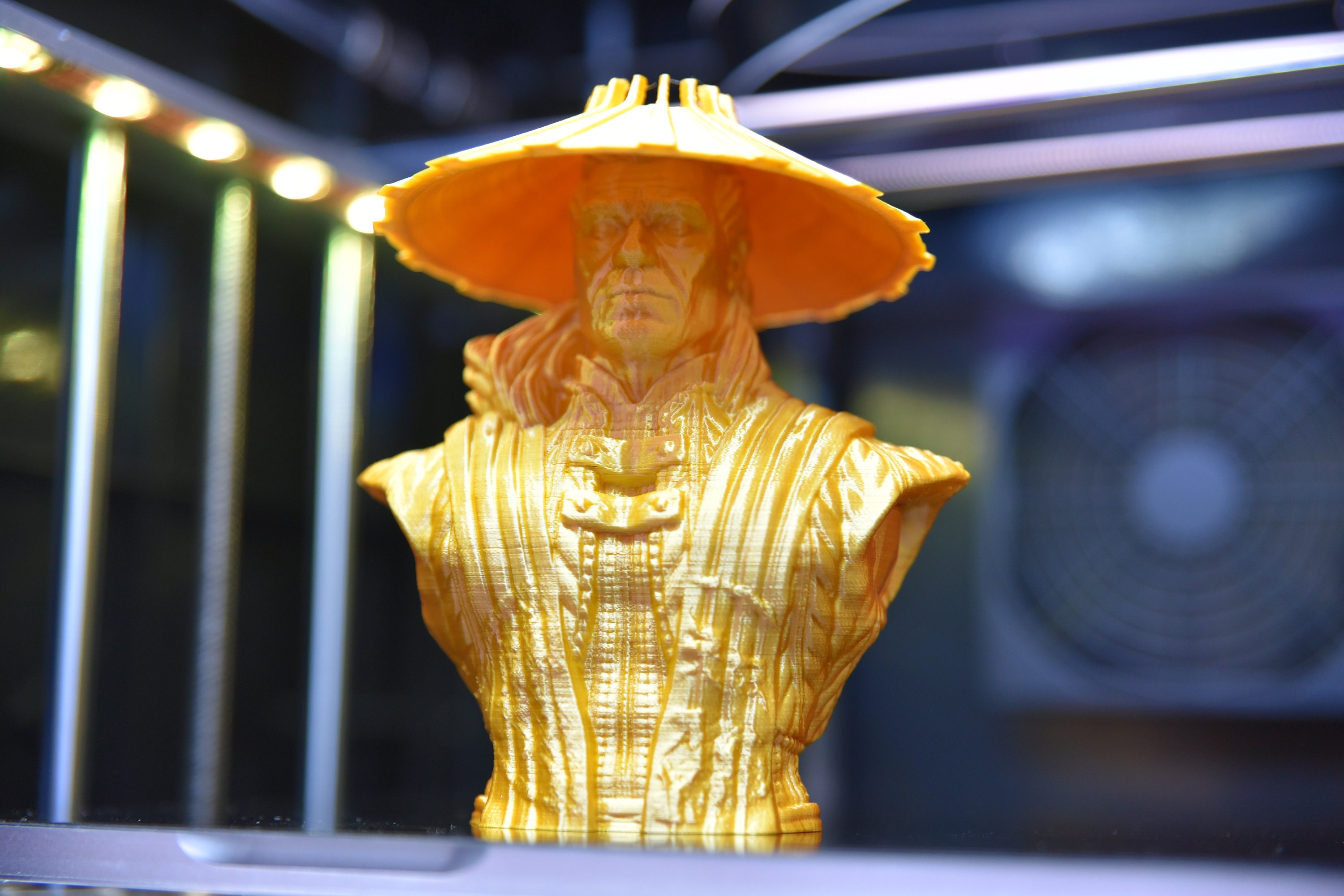 3D Printed Mortal Kombat Raiden | Etsy